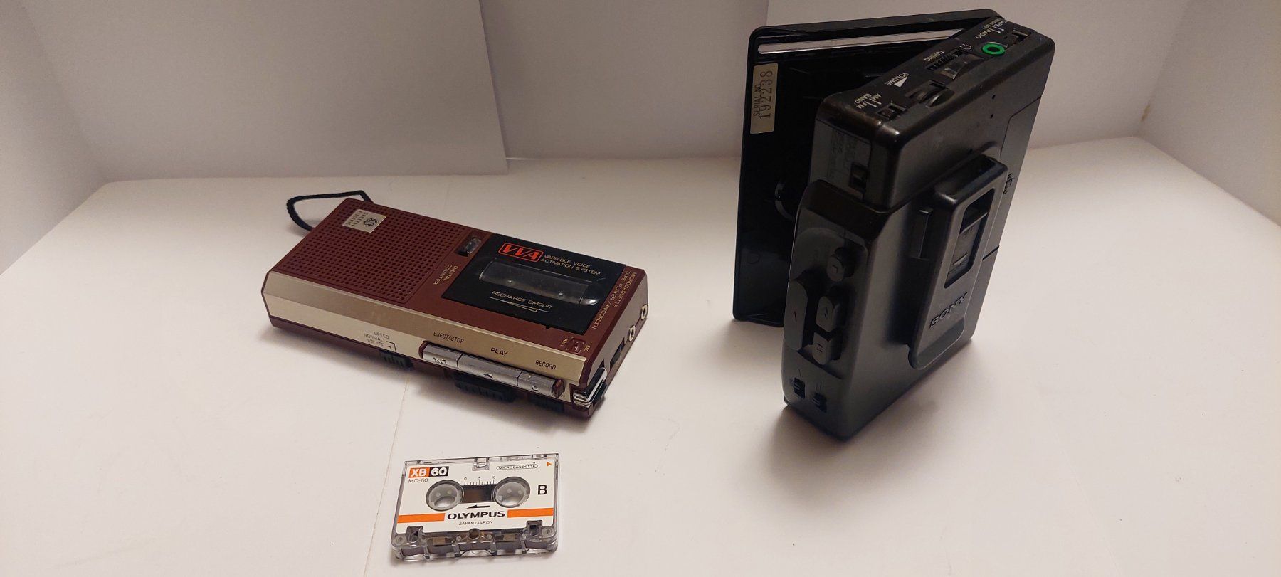 Enrgistreur audio, lots de trois enrgistreurs different form (D ...