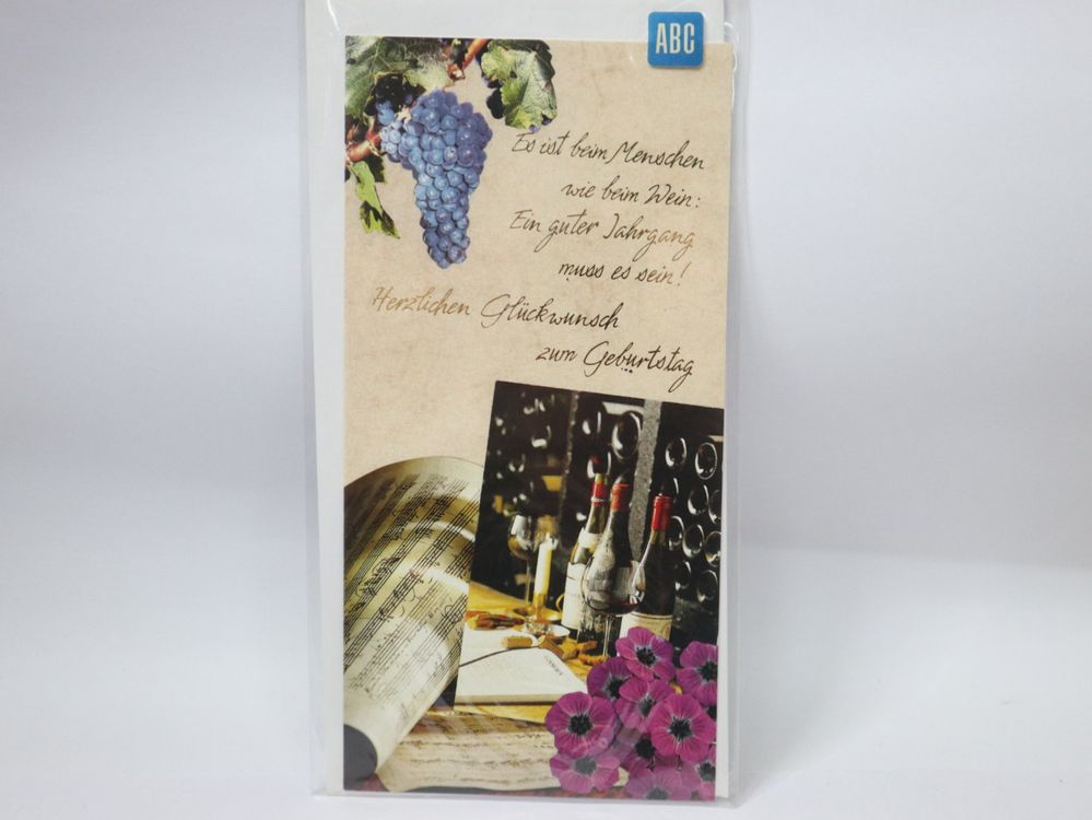 Vintage Geburtstag Karte neu Geburtstagskarte (Neu und originalverpackt) in Eschenbach SG für ...