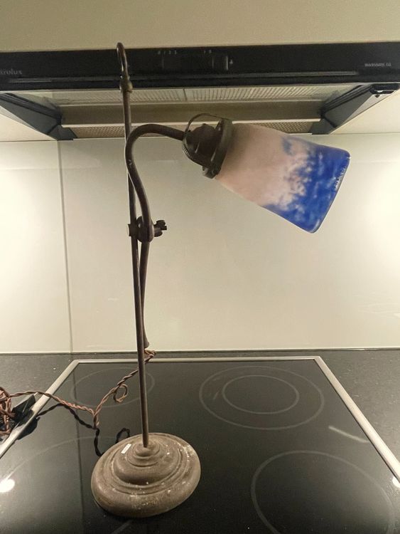 Lampe Eisen/Glas Muller Frères Frankreich 20er Jahre (Gebraucht) in ...