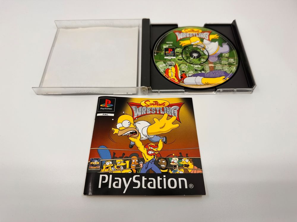 PS1 / PlayStation 1 / The Simpsons Wrestling (Gebraucht) in ...