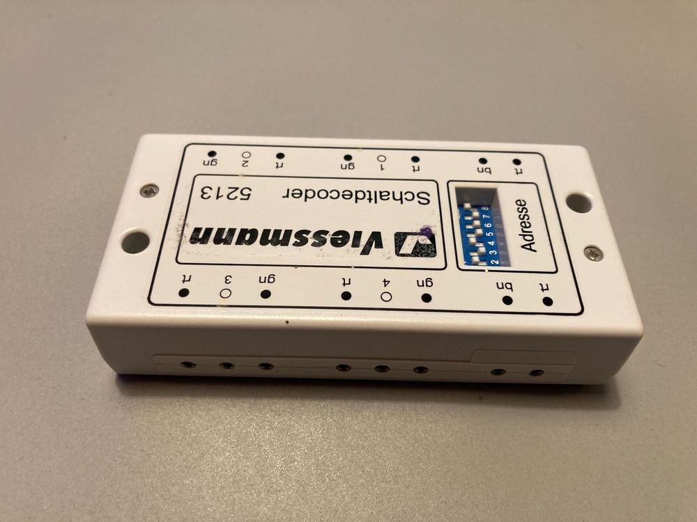 Schaltdecoder Motorola H0, Viessmann Art. Nr. 5213 gebr. ov (Gebraucht) in für CHF 9 – mit ...