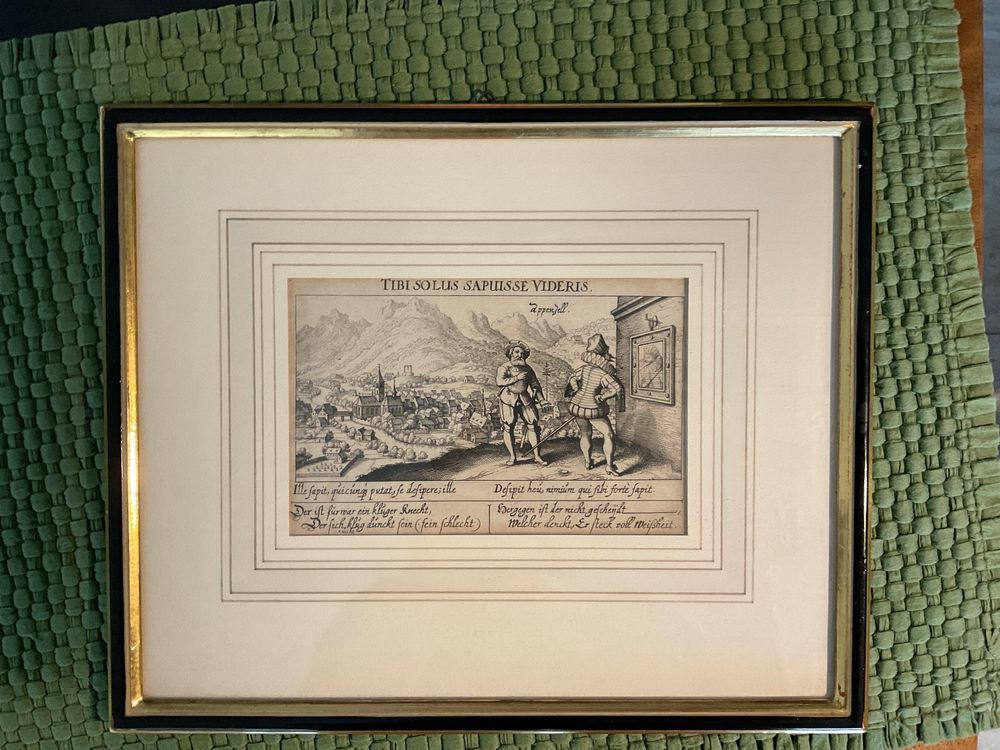 Kupferstich um 1630 Appenzell (Gebraucht) in Bülach für CHF 43 – mit Lieferung auf Ricardo kaufen