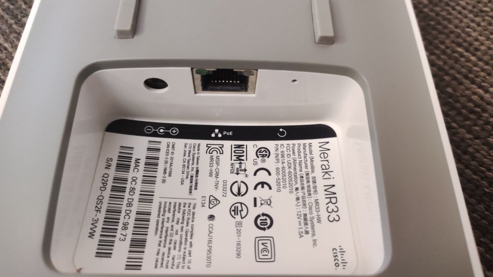Meraki MR33 Wave 2 Access Point – 802.11ac 1,3 Gbit/s 9 Stk. (Gebraucht ...