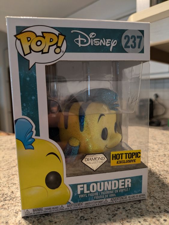 Funko Pop! Disney / Flounder - Diamond - Hot Topic Excl. (Neu und ...