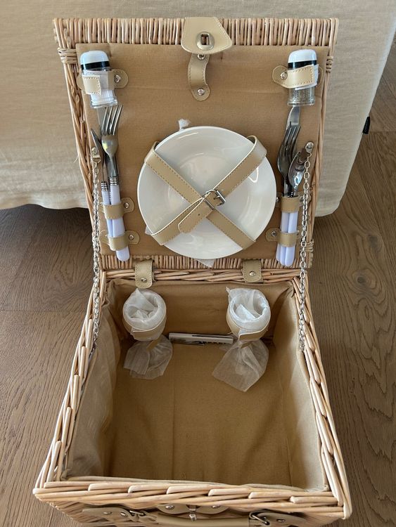 Picknick Korb für 2 Personen neu - nie gebraucht | Kaufen auf Ricardo