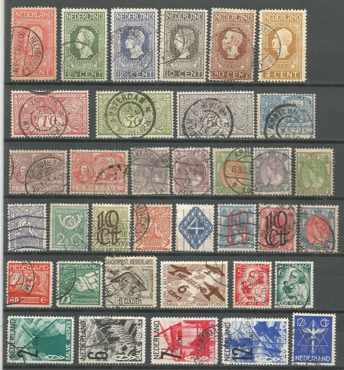 36 Timbres Anciens ( Pays-Bas ) | Kaufen auf Ricardo