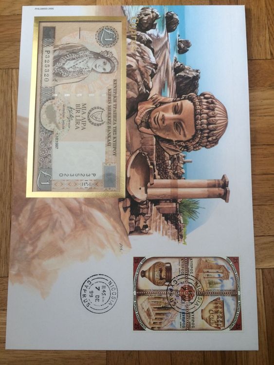 Banknotenbrief Cyprus (Neu und originalverpackt) in Muralto für CHF 8.95 – mit Lieferung auf ...