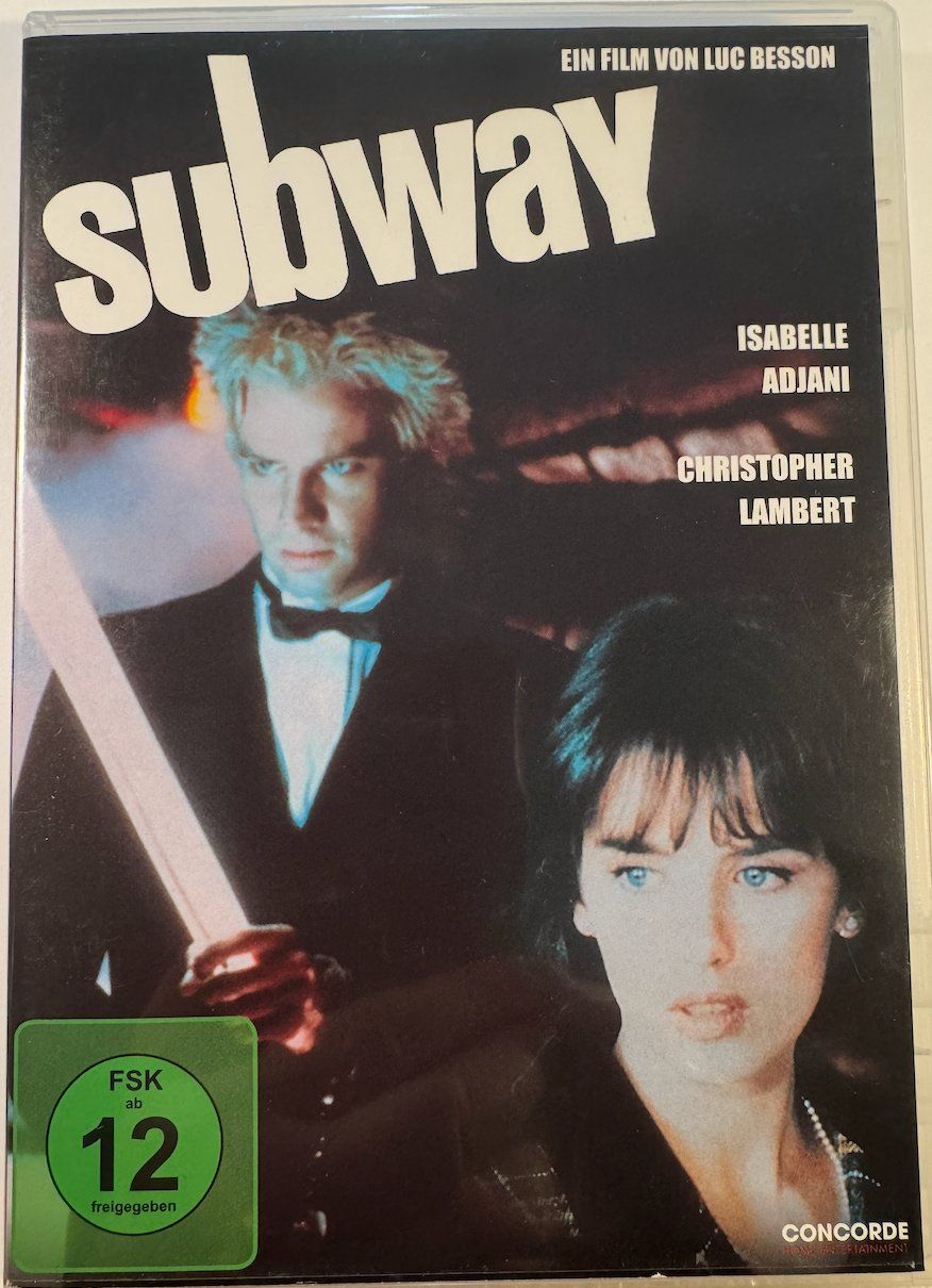 DVD SUBWAY - CHRISTOPHER LAMBERT - ISABELLE ADJANI (Gebraucht) in Wisen ...