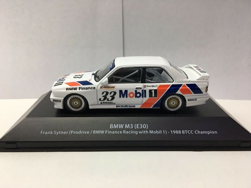 BMW M3 E30 #33 Prodrive BMW Finance Racing + Mobil1 BTCC | Kaufen auf Ricardo