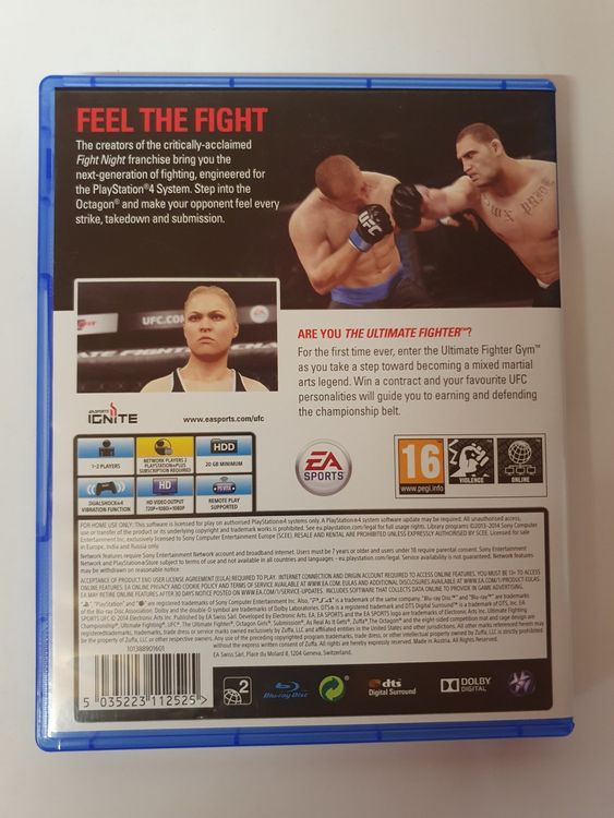 PS4 / UFC EA Sports - Ultimate fighting championship MMA | Kaufen auf ...