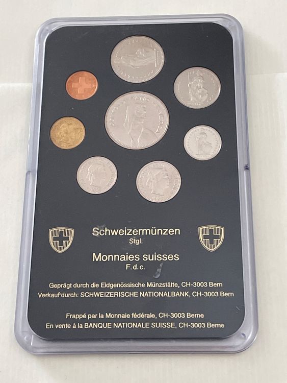 Münzsatz Schweiz 1985 Stgl (Neu und originalverpackt) in Schlossrued für CHF 30 – mit Lieferung ...