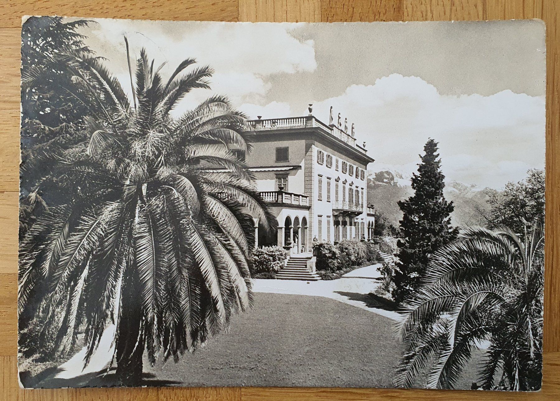 AK CP Brissago TI Isole Parco botanico gel.1955 (Gebraucht) in ...