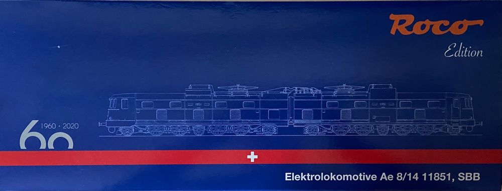 Roco; Elektrolok. Ae 8/14 No. 11851 mit Sound (Roco Edition) | Kaufen ...