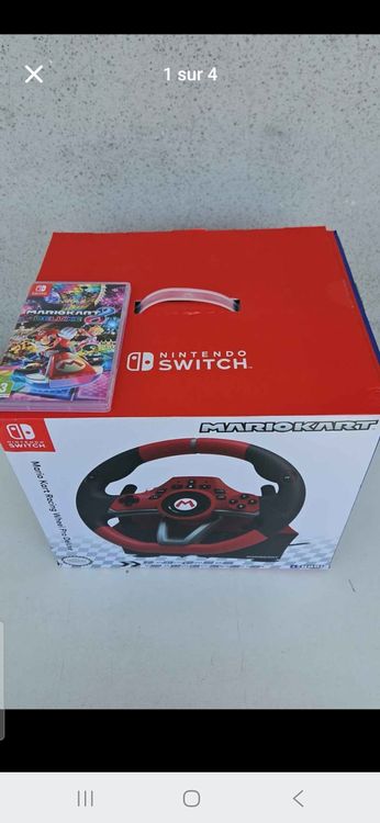 Mario Kart 8 Deluxe Switch Avec sons Volant (Gebraucht) in Genève für ...