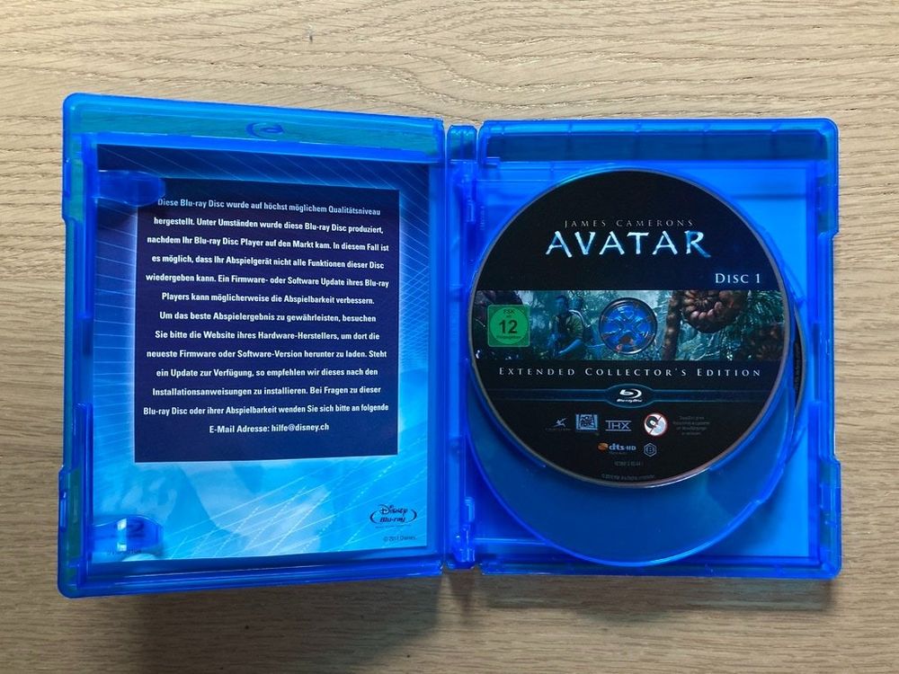 Bluray-Disc „Avatar“ - Collector’s Edition mit 3 Discs (Neu (gemäss ...