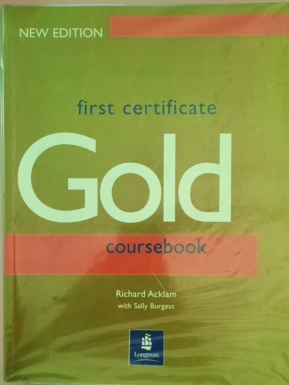 First Certificate GOLD Course Book (Gebraucht) in Lugano für CHF 11 ...