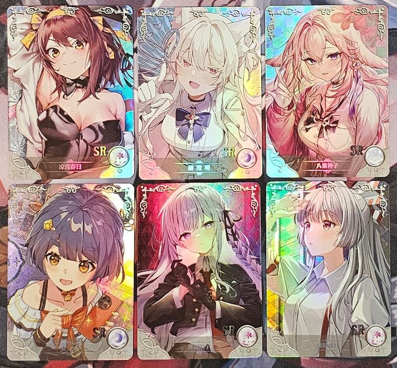 6 Cards SR Goddess Story TCG Sexy Waifu Foil (Neu (gemäss Beschreibung)) in Meyrin für CHF 5 ...