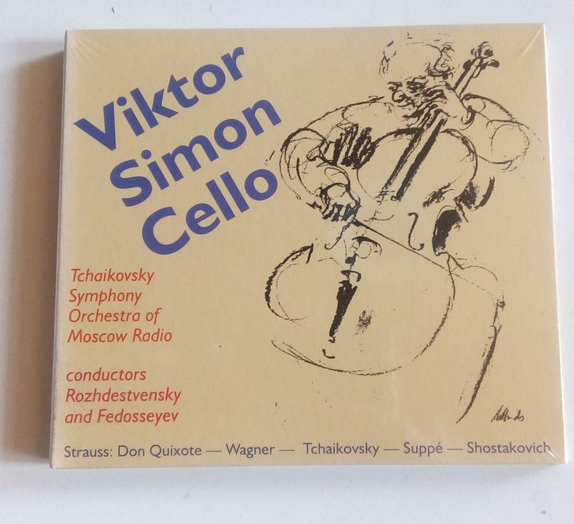 Viktor Simon – Cello (Tchaikovsky Symphony Orchestra Moscow) (Neu und ...