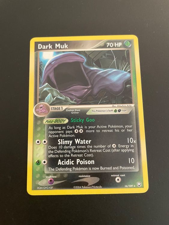 DARK MUK #16/109 EX-Team Rocket Returns (Gebraucht) in Zürich für CHF ...