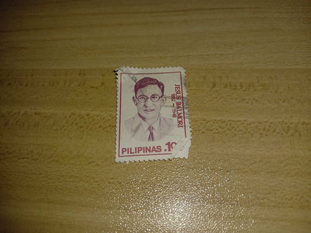 Briefmarke Timbre Philippines 1982 Jesus Balmori 10c (Gebraucht) in ...