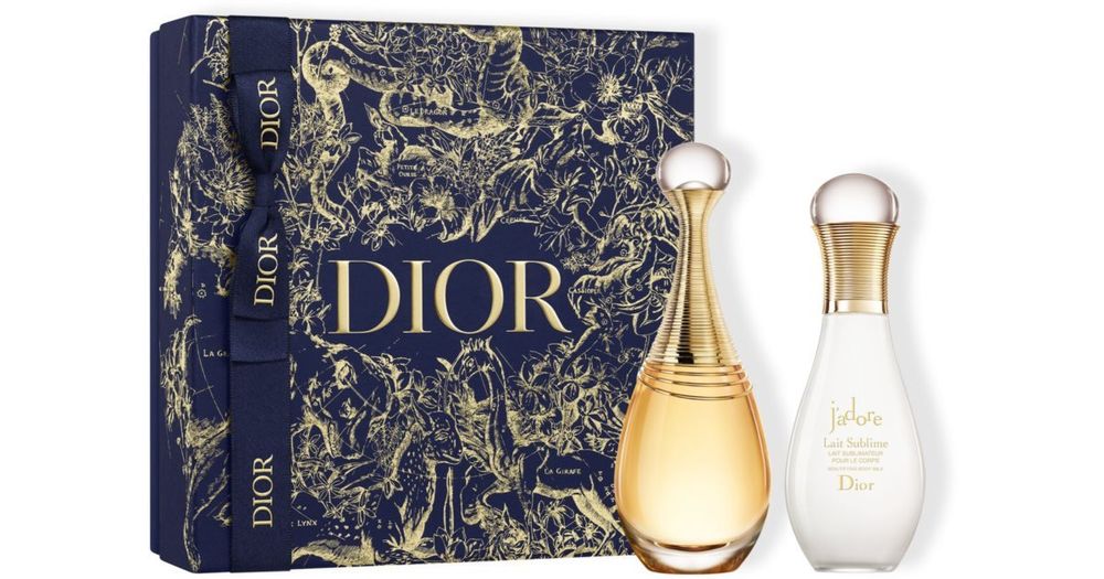 DIOR j'adore Set, 50ml EDP Eau de Parfum + 75ml Body Milk | Kaufen auf ...