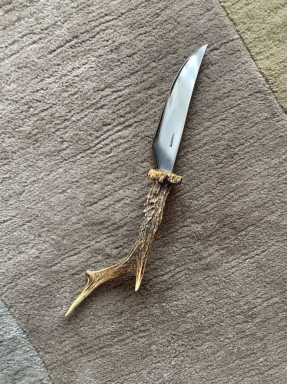 Couteau manche en corne de chevreuil (Gebraucht) in Renens VD für CHF ...