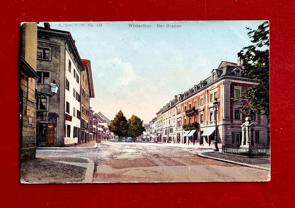 Winterthur - der Graben - 1907 (Gebraucht) in Rothrist für CHF 18.8 ...