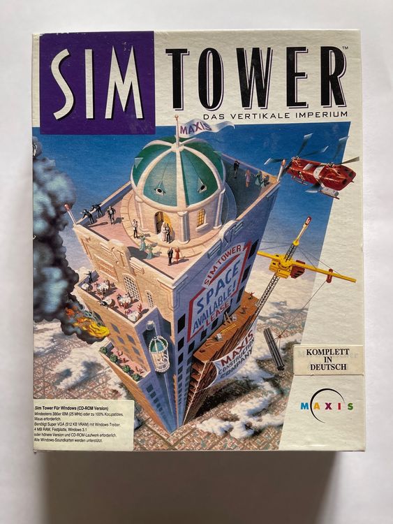 Sim Tower | PC (Gebraucht) in Aesch (Neftenbach) für CHF 10 – mit Lieferung auf Ricardo kaufen