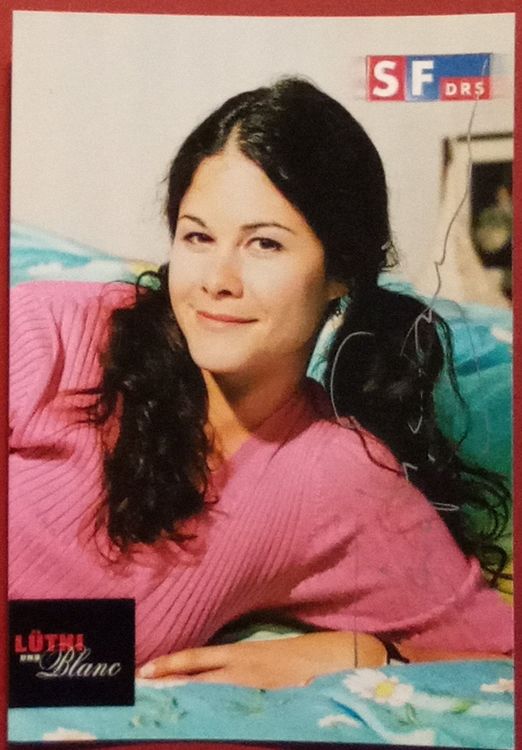 Tonia Maria Zindel Lüthi & Blanc Autogramm Foto 10x15cm (Gebraucht) in ...