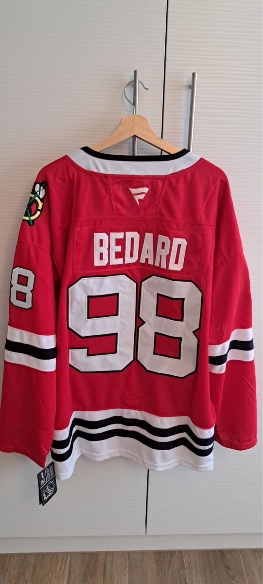 Neues NHL Connor Bedard #98 Chicago Blackhawks, L Gr. 54 (Neu (gemäss ...