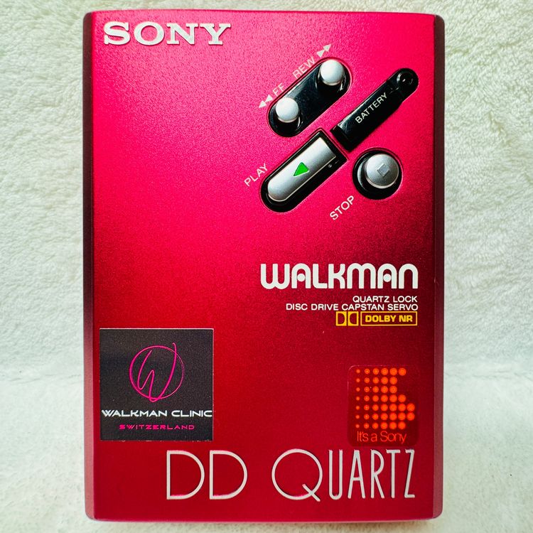 Sony Walkman WM-DDIII Quartz rot #238 (Gebraucht) in Vorderthal für CHF ...