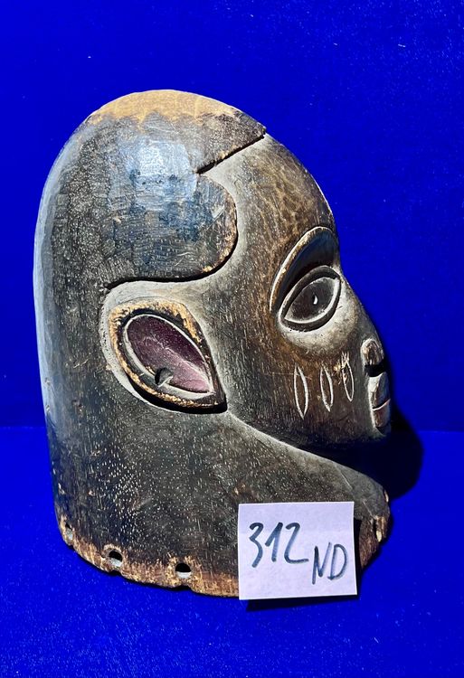 Afrikanische alte Engu Aufsatzmaske, Grenzgebiet Nigeria (Gebraucht) in ...