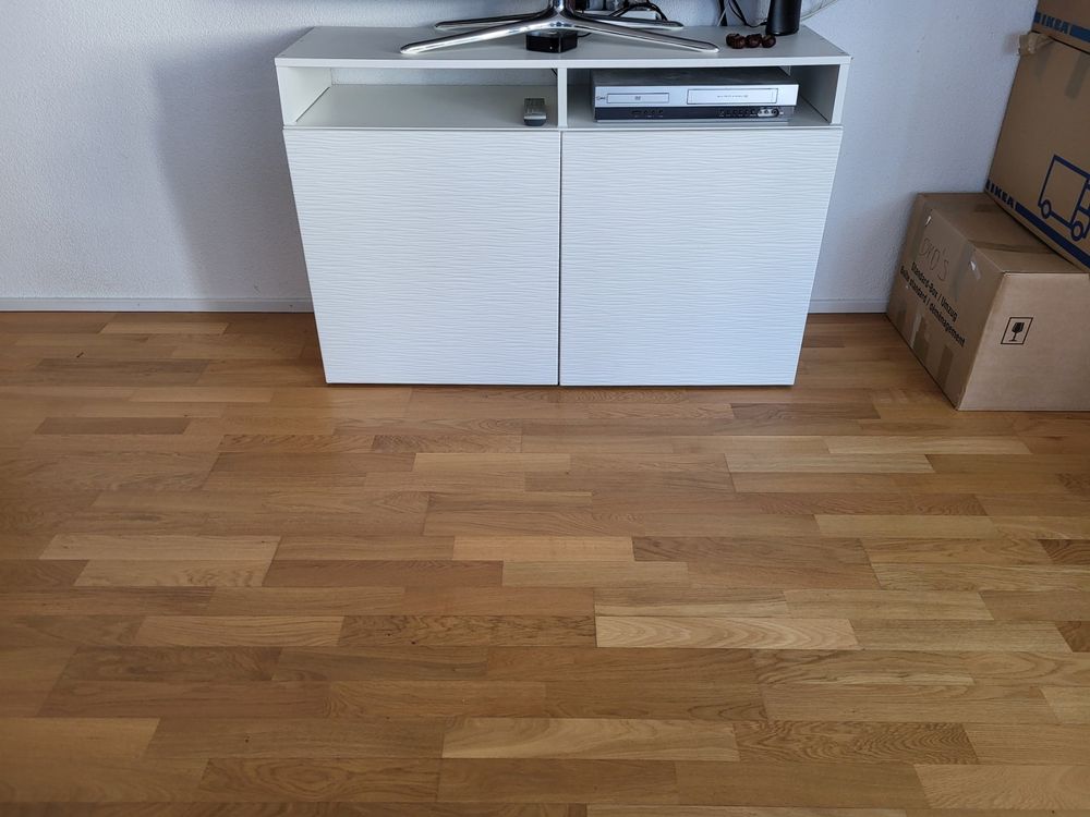 IKEA Regal Besta/Laxviken weiss (Gebraucht) in Schinznach-Dorf für CHF 1 – nur Abholung auf ...