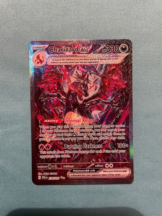 Charizard EX 234/091 - Pokemon Paldean Fates (Neu (gemäss Beschreibung ...