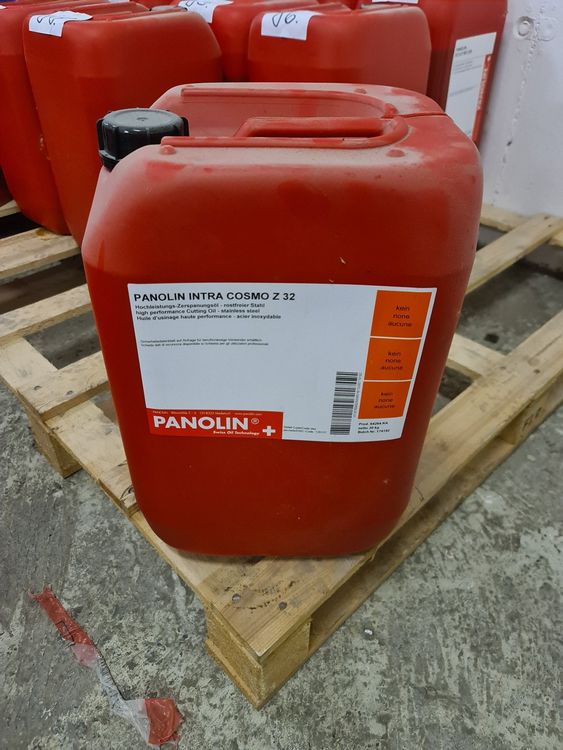 89. Panolin Intra Cosmo Z32 Zerspannungsöl ab 1.- (Gebraucht) in für ...