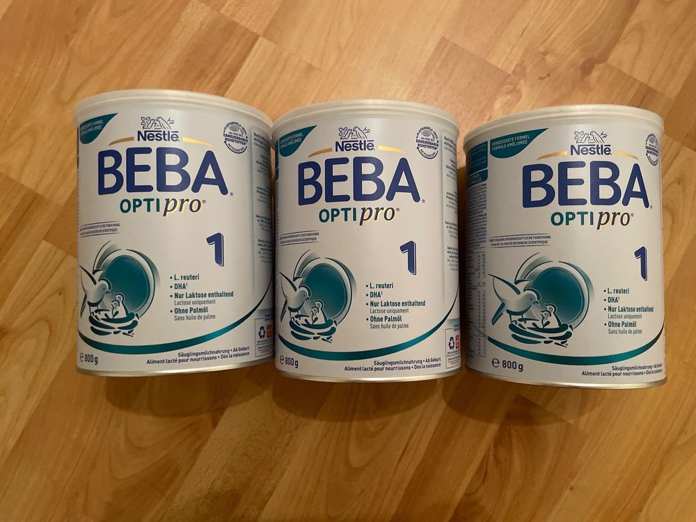 Beba Optipro 1 von Nestle (3 Dosen, neu) (Neu und originalverpackt) in ...