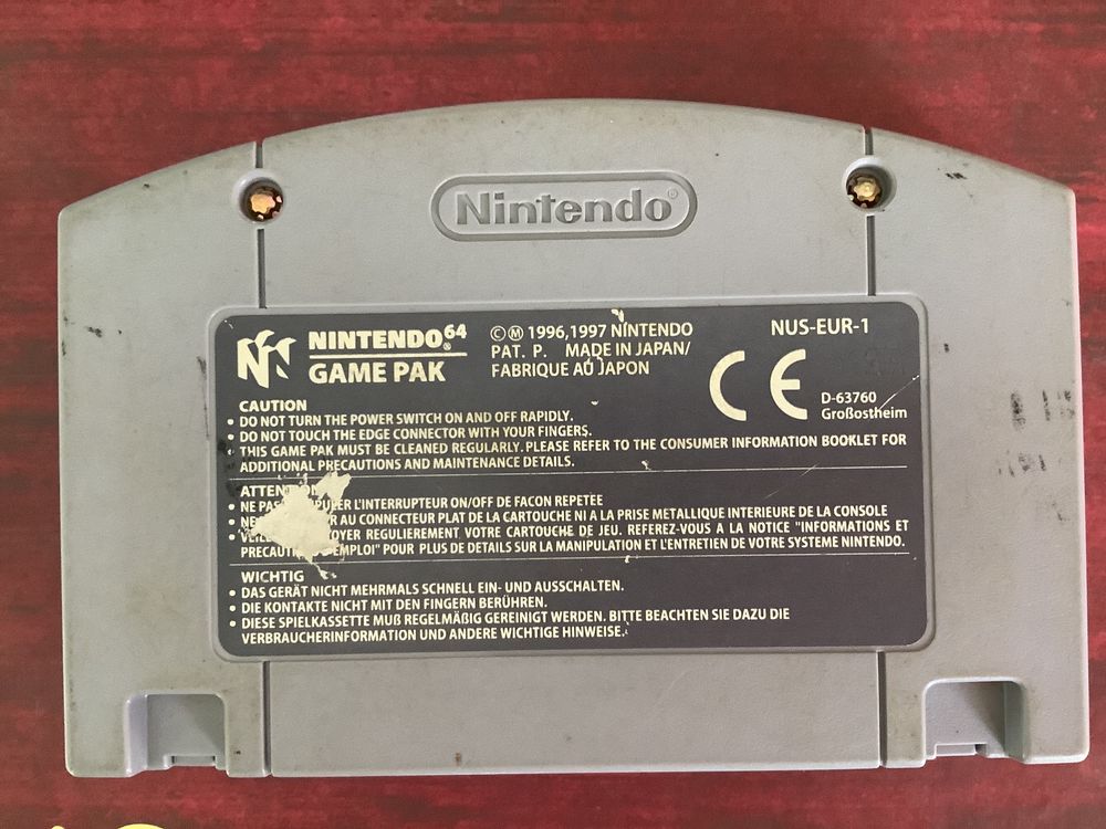 Mario Kart: Nintendo 64 Game Pak (Gebraucht) in Winterthur für CHF 42 ...