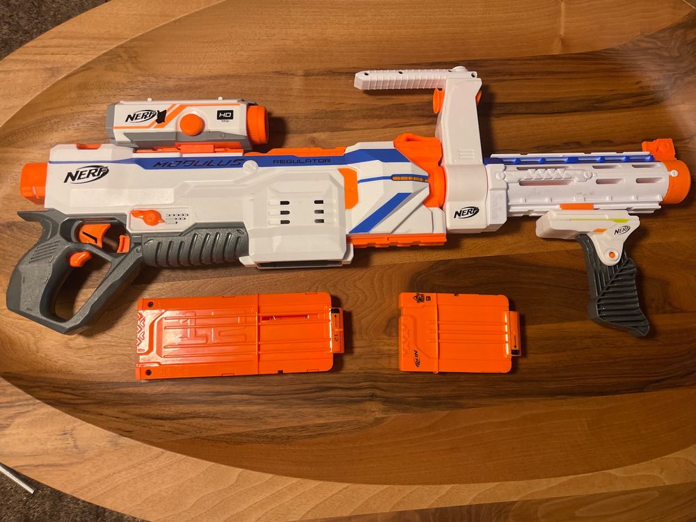 Nerf Modulus Regulator (Gebraucht) in Buttisholz für CHF 17.5 – mit Lieferung auf Ricardo kaufen