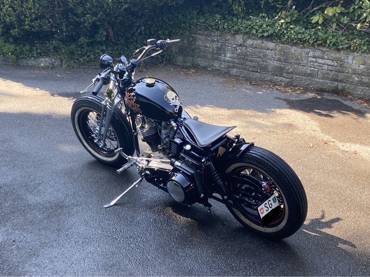 Harley Davidson Shovelhead Bobber Custom Bike (Gebraucht) in Altstätten ...