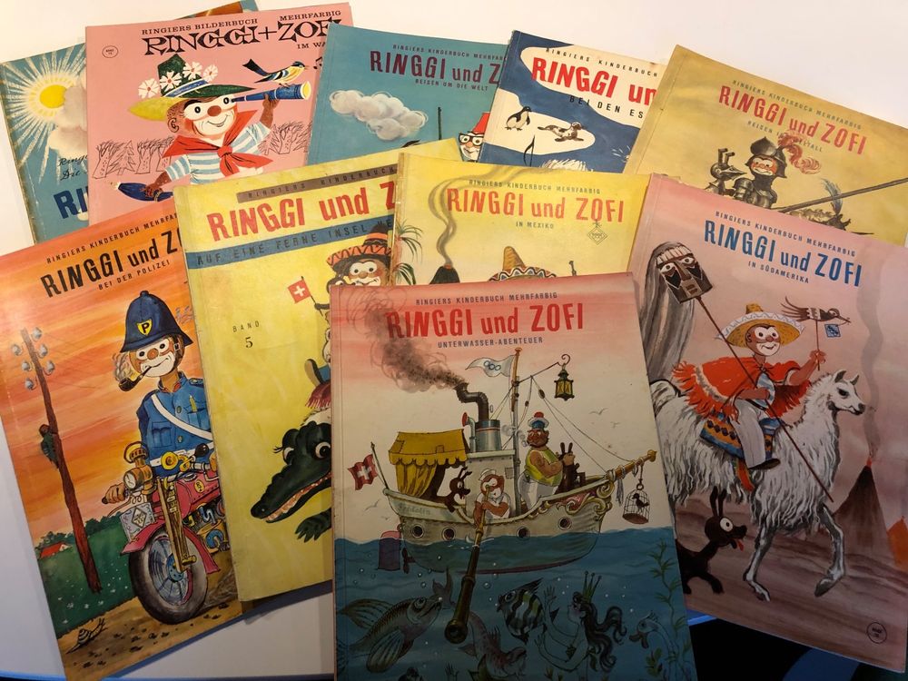 Schweizer COMIC 1959 RINGGI & ZOFI - 1959 - gut erhalten (Gebraucht) in ...