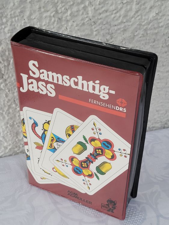 🇨🇭 Vintage "Samschtig-Jass" in Form Videokassette 1986 (Gebraucht) in ...