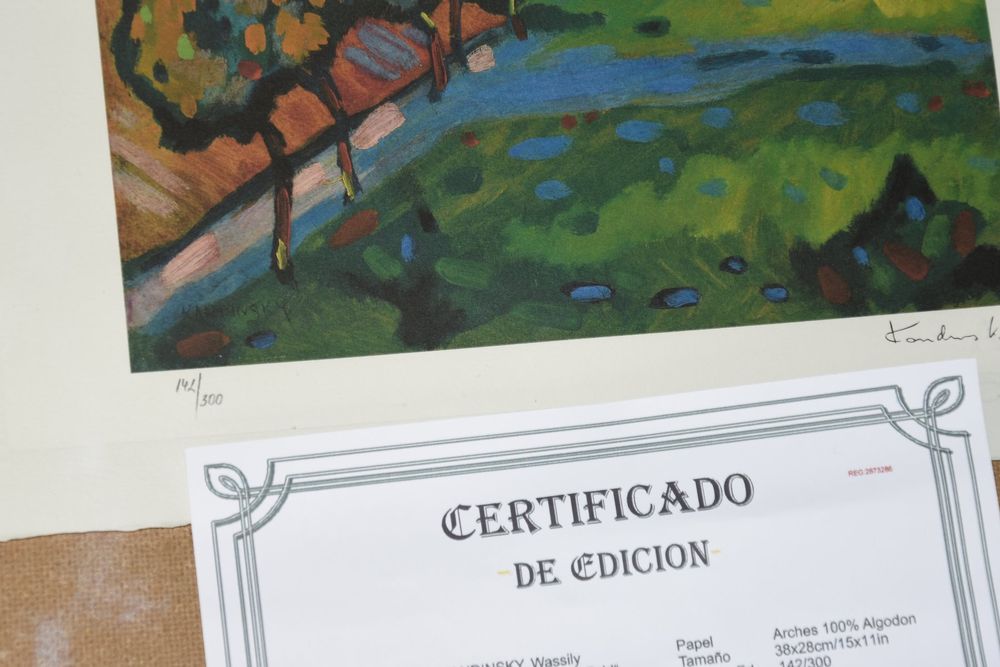 KANDINSKY WASSILY Rus.1866-1944 ORIGINAL LITHOGRAPHIE (Gebraucht) in Wohlen AG für CHF 79 – mit ...