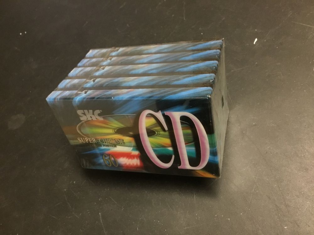 Kassetten leer 5er Pack SKC Super Chrome 60 (Gebraucht) in Courtaman für CHF 16 – mit Lieferung ...