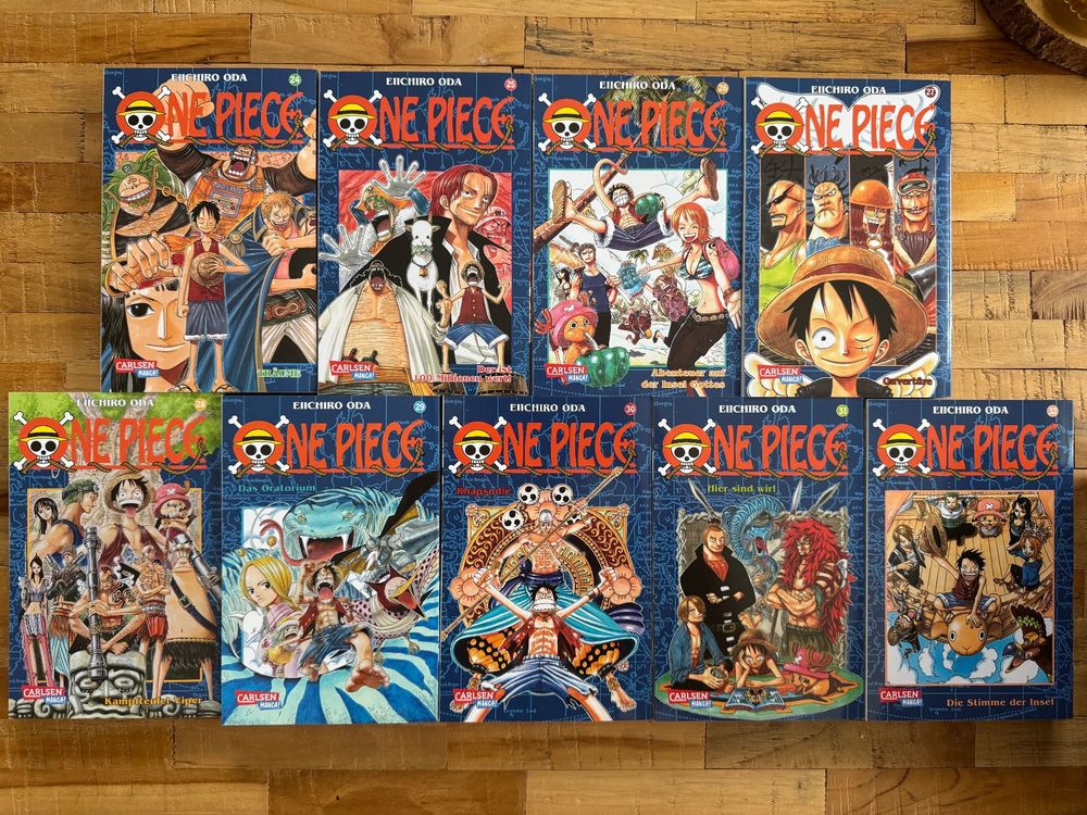 One Piece Manga Vol. 24 - 32 | Kaufen auf Ricardo