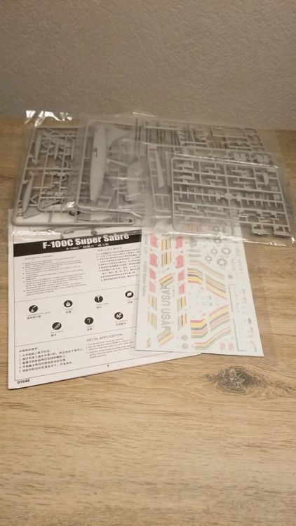 Trumpeter 01648 F-100C Super Sabre (Neu und originalverpackt) in Schwadernau für CHF 16.9 – mit ...