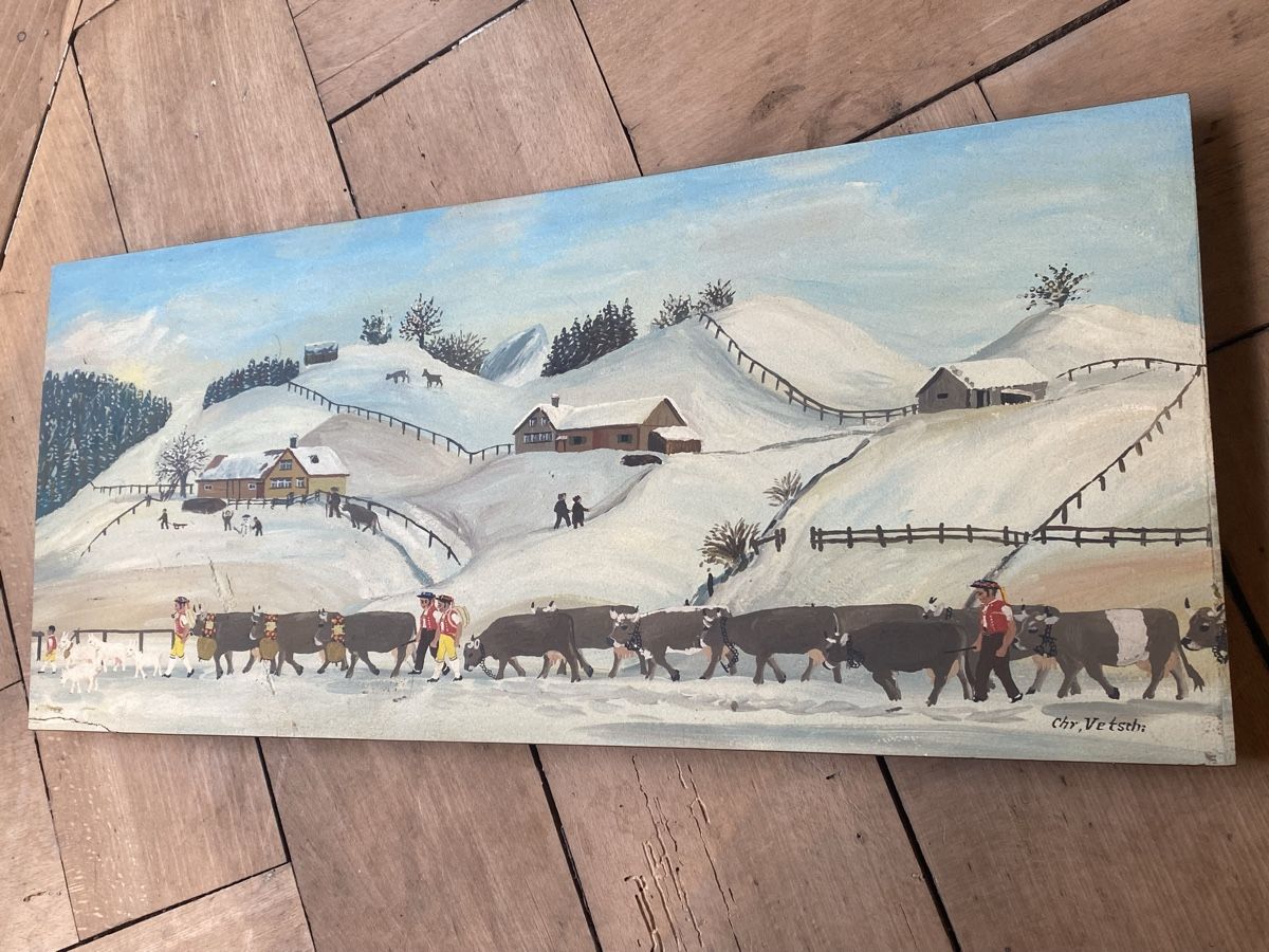 CHRISTIAN VETSCH CH „ ALPZUG IM WINTER“ 1968 (Gebraucht) in St. Gallen ...