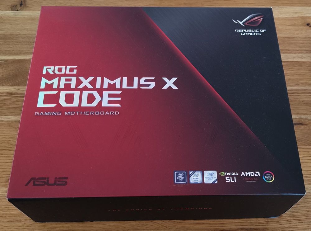 Asus ROG Maximus X Code als Set mit Prozessor und RAM (Gebraucht) in Chur für CHF 350 – mit ...