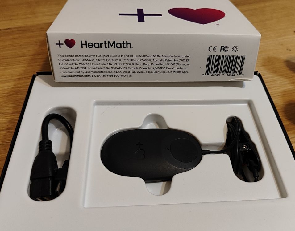 Inner Balance HeartMath Bluetooth. HRV, Stress, Biofeedback (Gebraucht ...