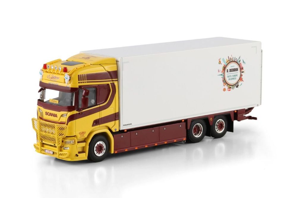 1:50 WSI Scania R HL CR20H 6x2 "A. Debrux" (Neu und originalverpackt ...