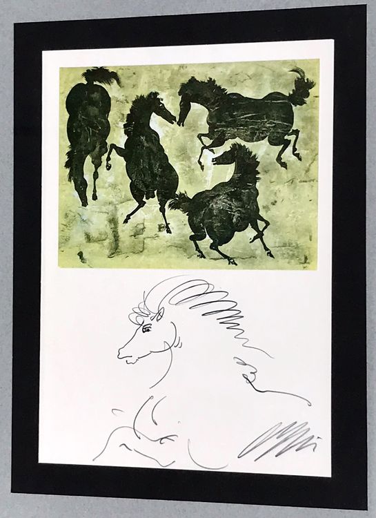 Hans Erni Bild Zeichnung Original gerahmt (Gebraucht) in Seltisberg für CHF 82 – mit Lieferung ...